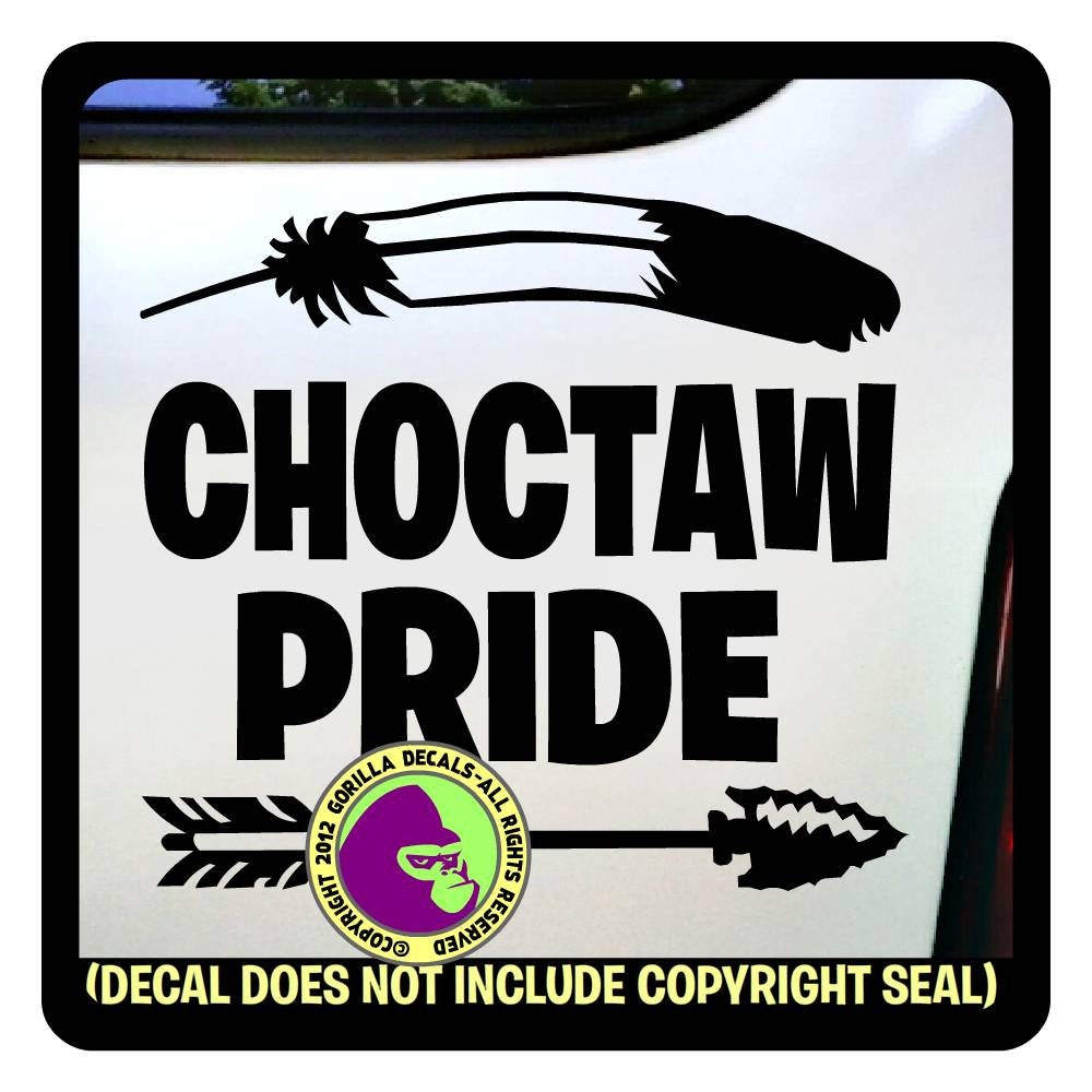 CHOCTAW PRIDE Native American Pride Tribe Spear Feather | Etsy