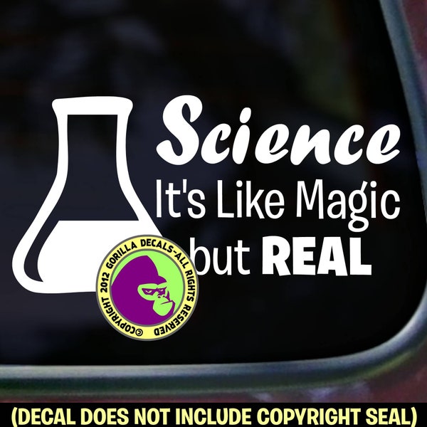 Science Car Decals - Etsy