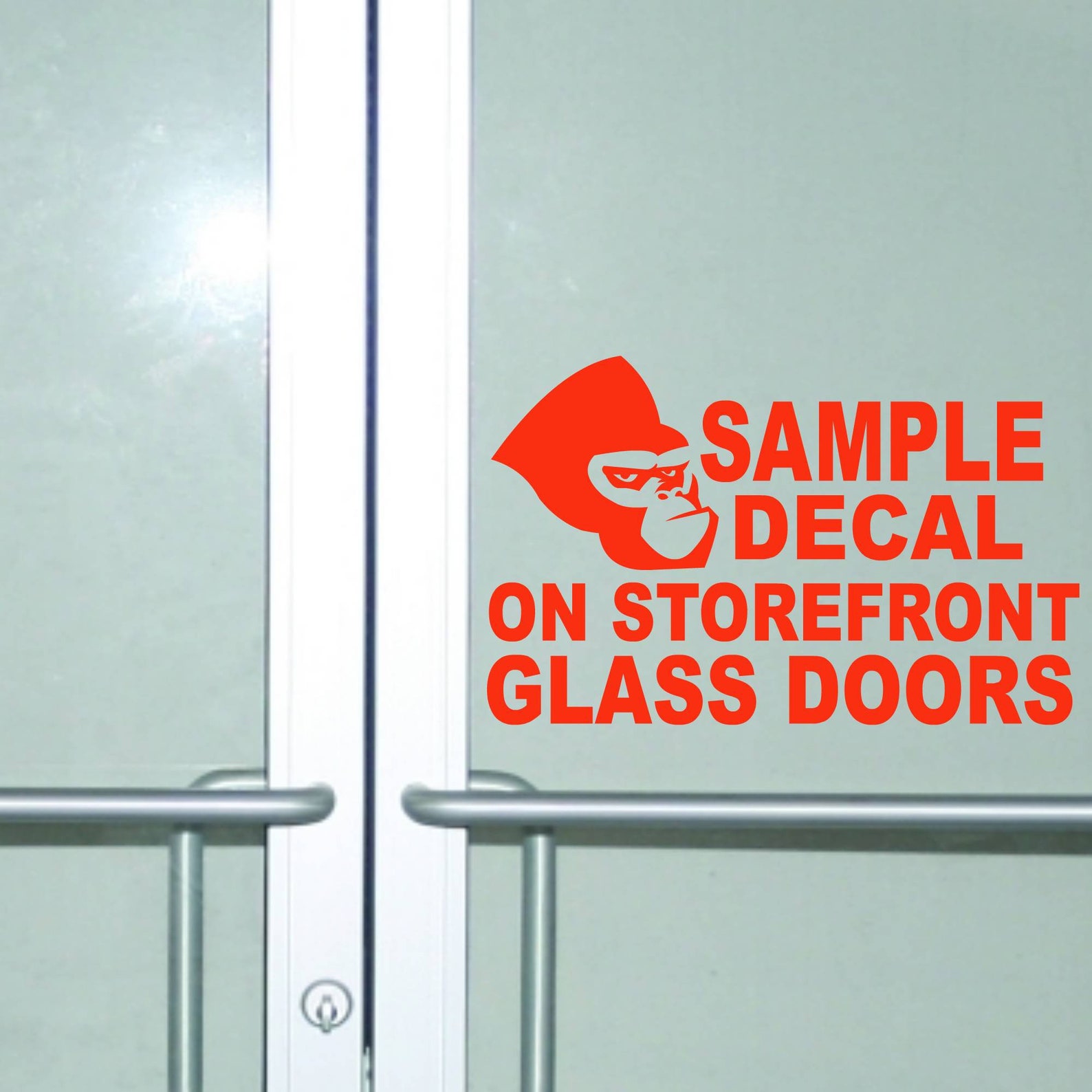 ENTER EXIT Front Door Retail Commercial Sign Vinyl Decal - Etsy