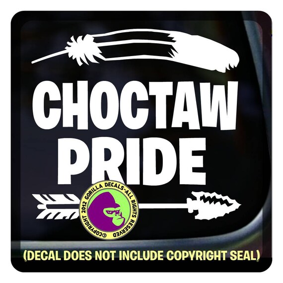 CHOCTAW PRIDE Native American Pride Tribe Spear Feather - Etsy