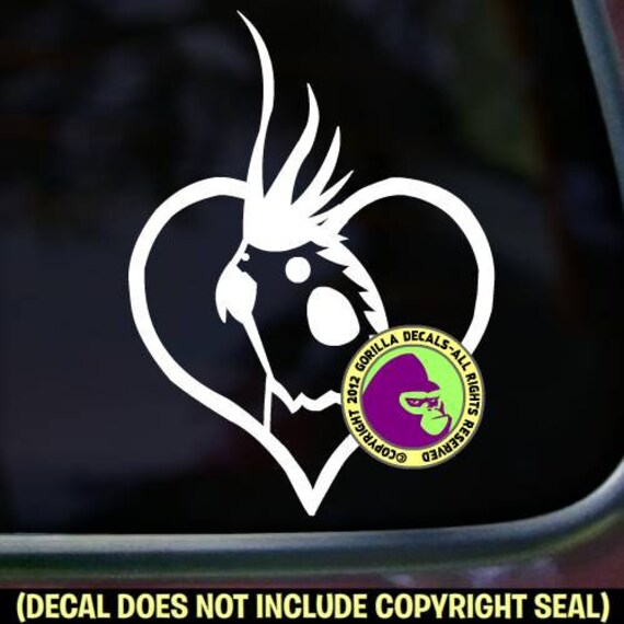 Cockatiel Coming Out of a HEART Bird Pet Parrot Cockatiels - Etsy