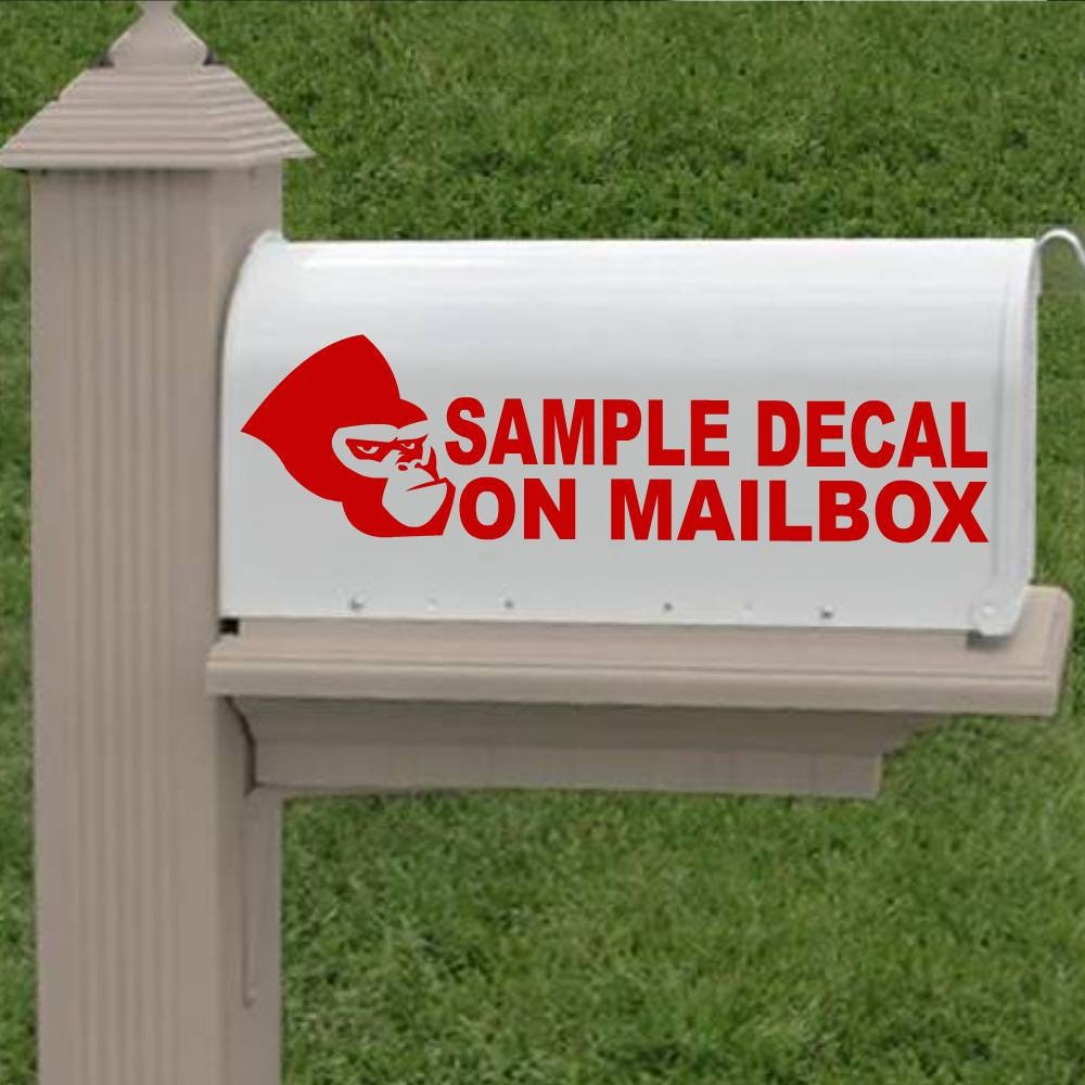 Golfer Female MAILBOX Set of 2 Add Your CUSTOM ADDRESS | Etsy
