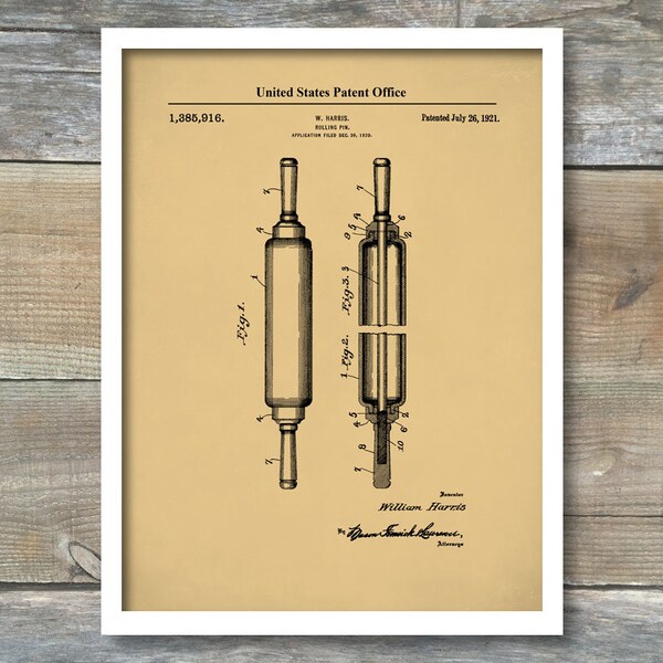 Rolling Pin Art - Etsy