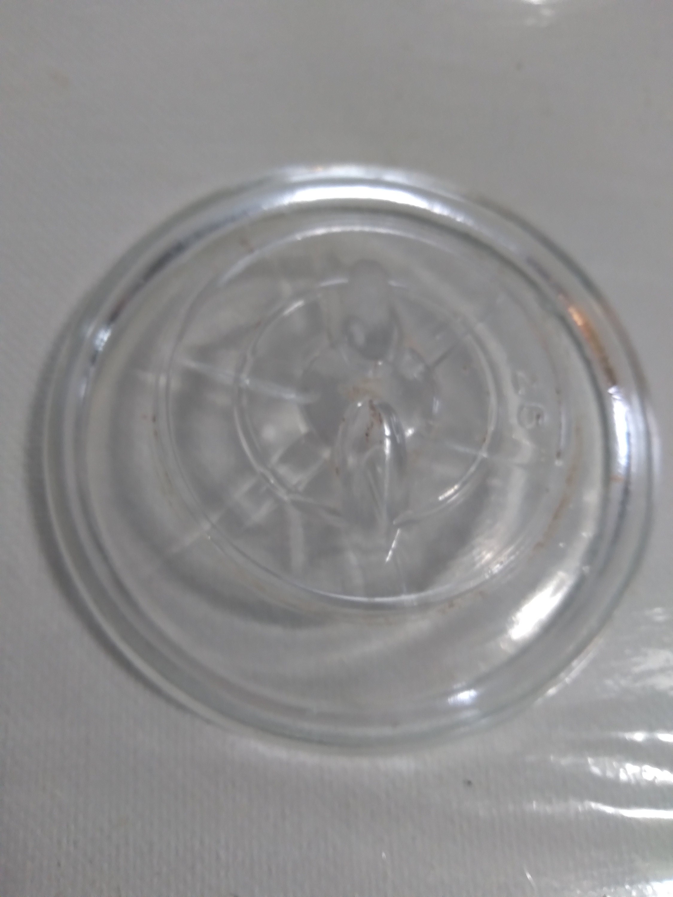 9 Clear Glass Canning Jar Lids for Atlas Mason Ball Jars With Bale Wire ...