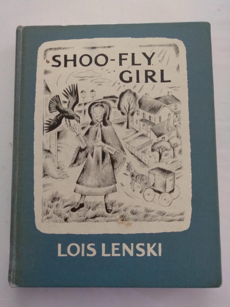 Shoo-fly Girl by Lois Lenski First Edition 1963 Hardcover JB Lippincott ...