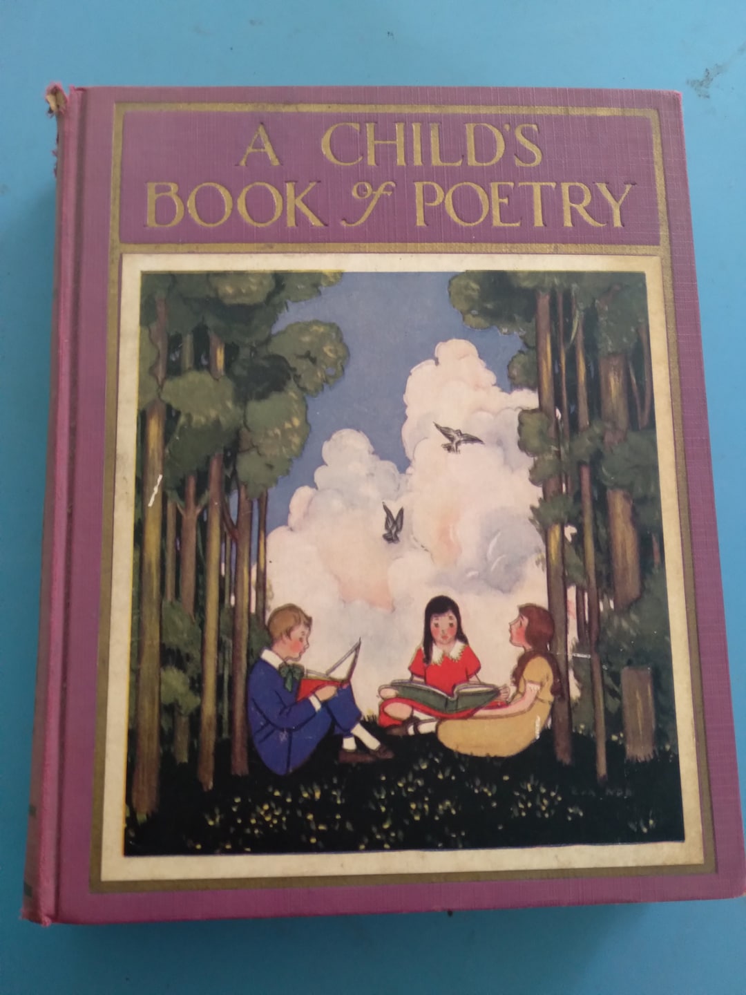 A Children's Book of Poetry 1927J.H. Sears & Company Illustrated by Eva ...