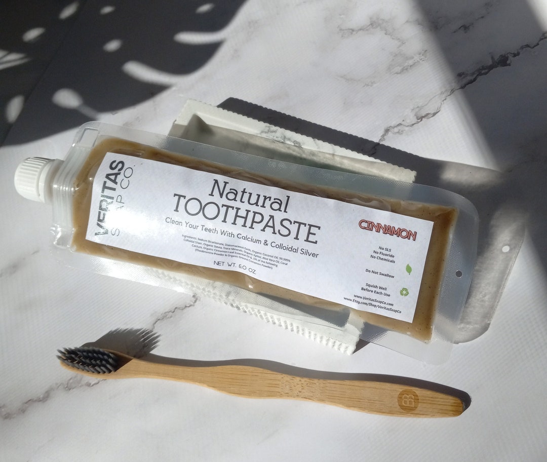 CINNAMON Toothpaste - Clean Your Teeth With Colloidal Silver & Organic ...