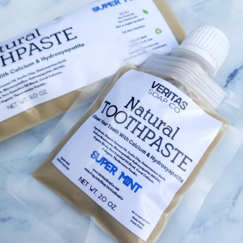 Non Whitening Toothpaste - Etsy Australia