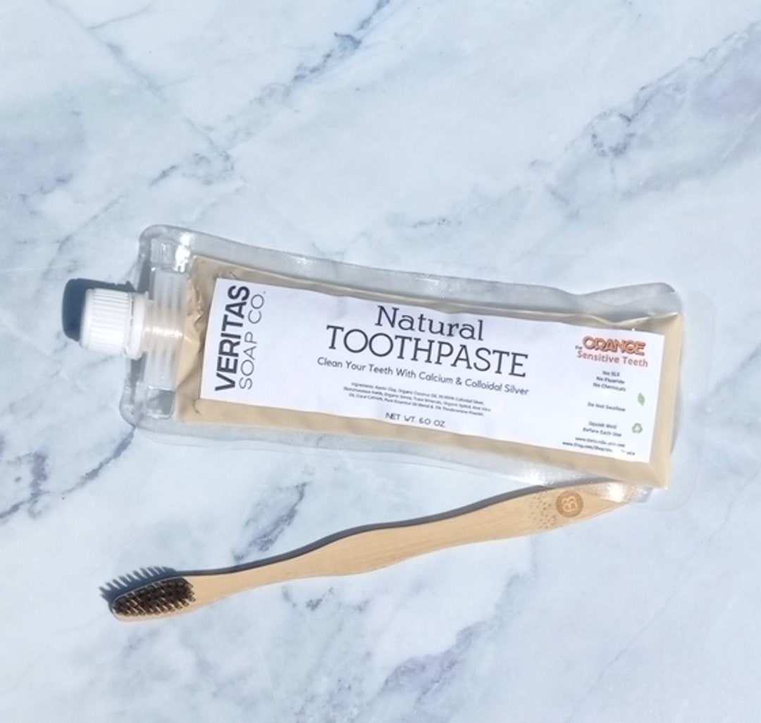 ORANGE Sensitive Toothpaste - Clean Your Teeth With Pure CITRUS ...