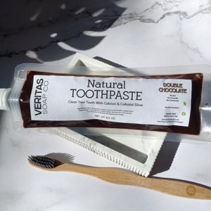 DOUBLE CHOCOLATE Toothpaste - Clean Your Teeth With Colloidal Silver ...