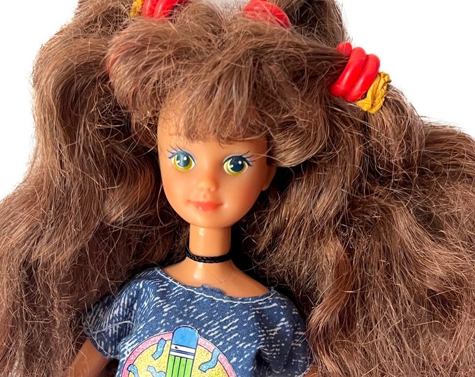 Vintage 1989 80's Mattel Cool Tops Courtney Skipper Brunette Babysitter ...