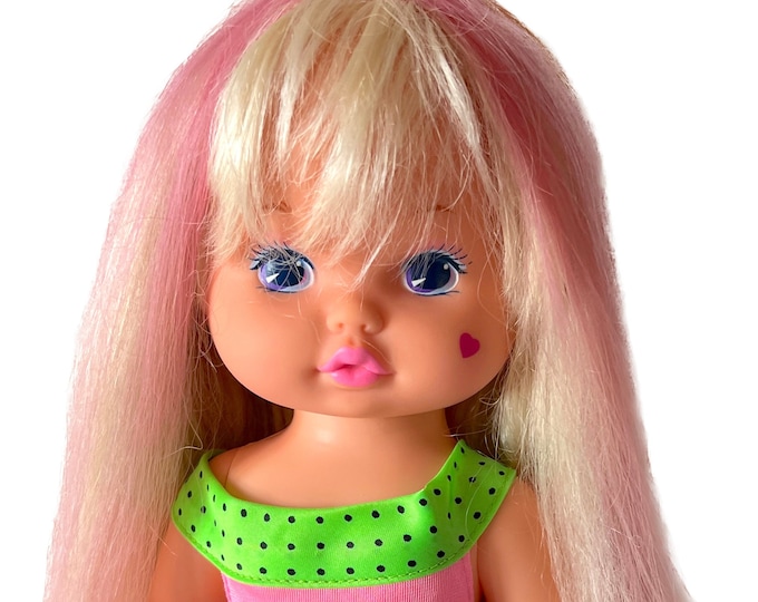 Vintage 1988 80's Mattel Lil Miss Magic Hair Color Changing Doll - Etsy