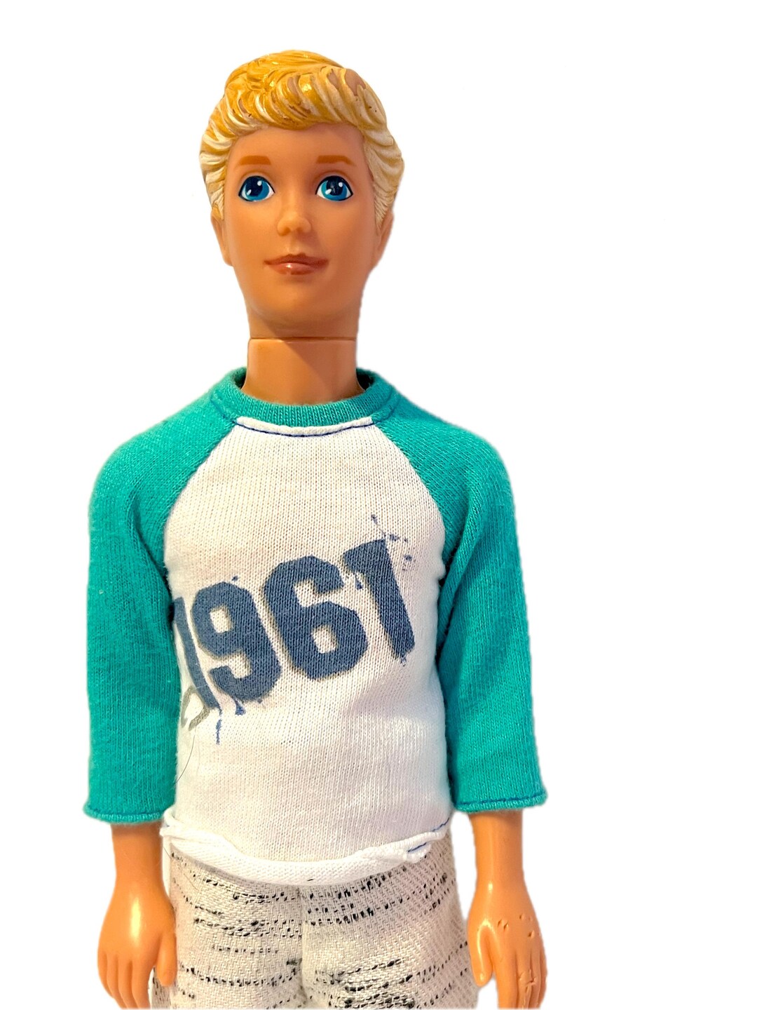 Vintage 1990 90's Blonde Barbie Teen Basketball Kevin Skipper Boyfriend ...