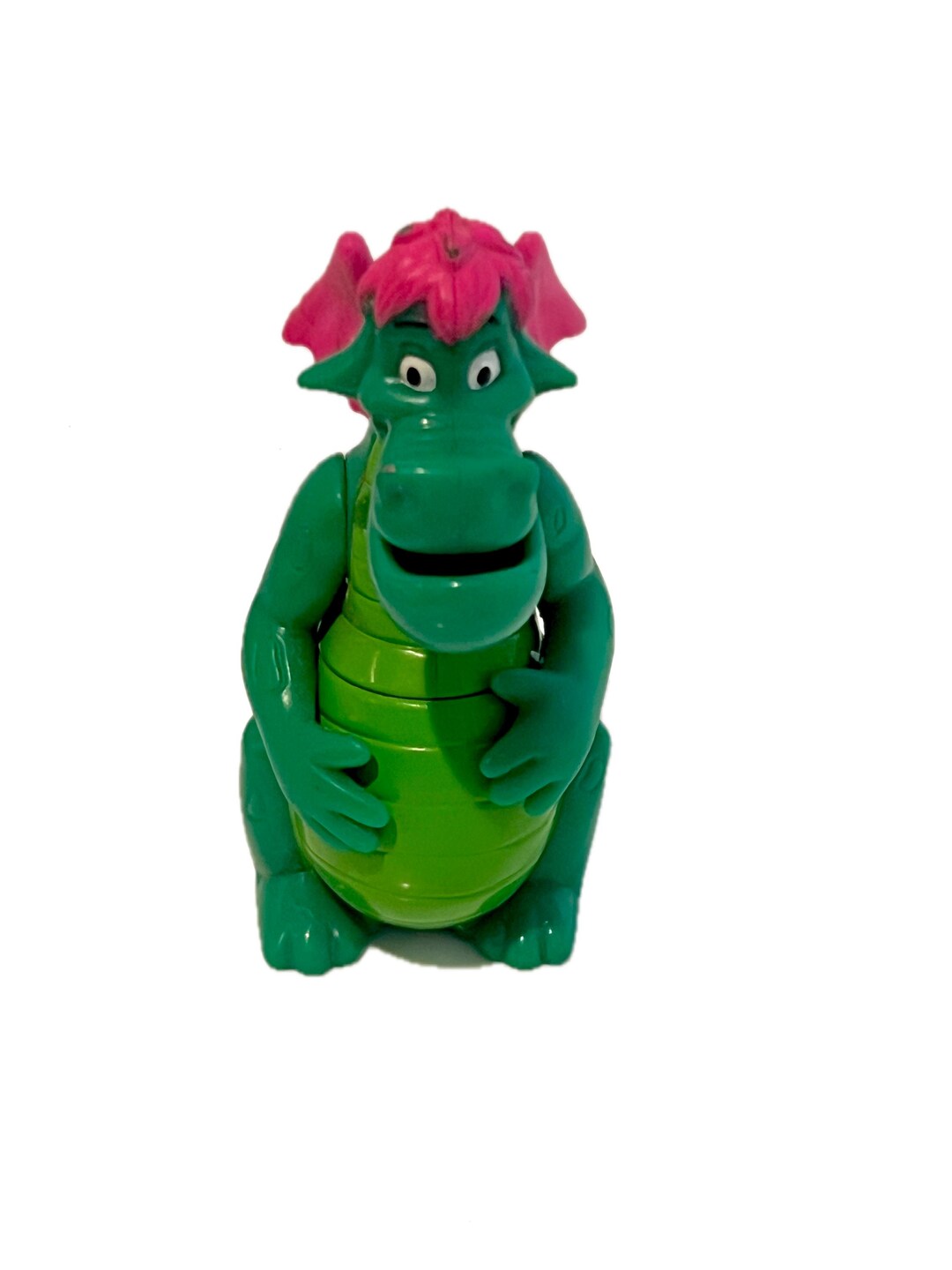 Vintage Disney 1996 90's Pete's Dragon Elliot the Green Dragon Plastic ...