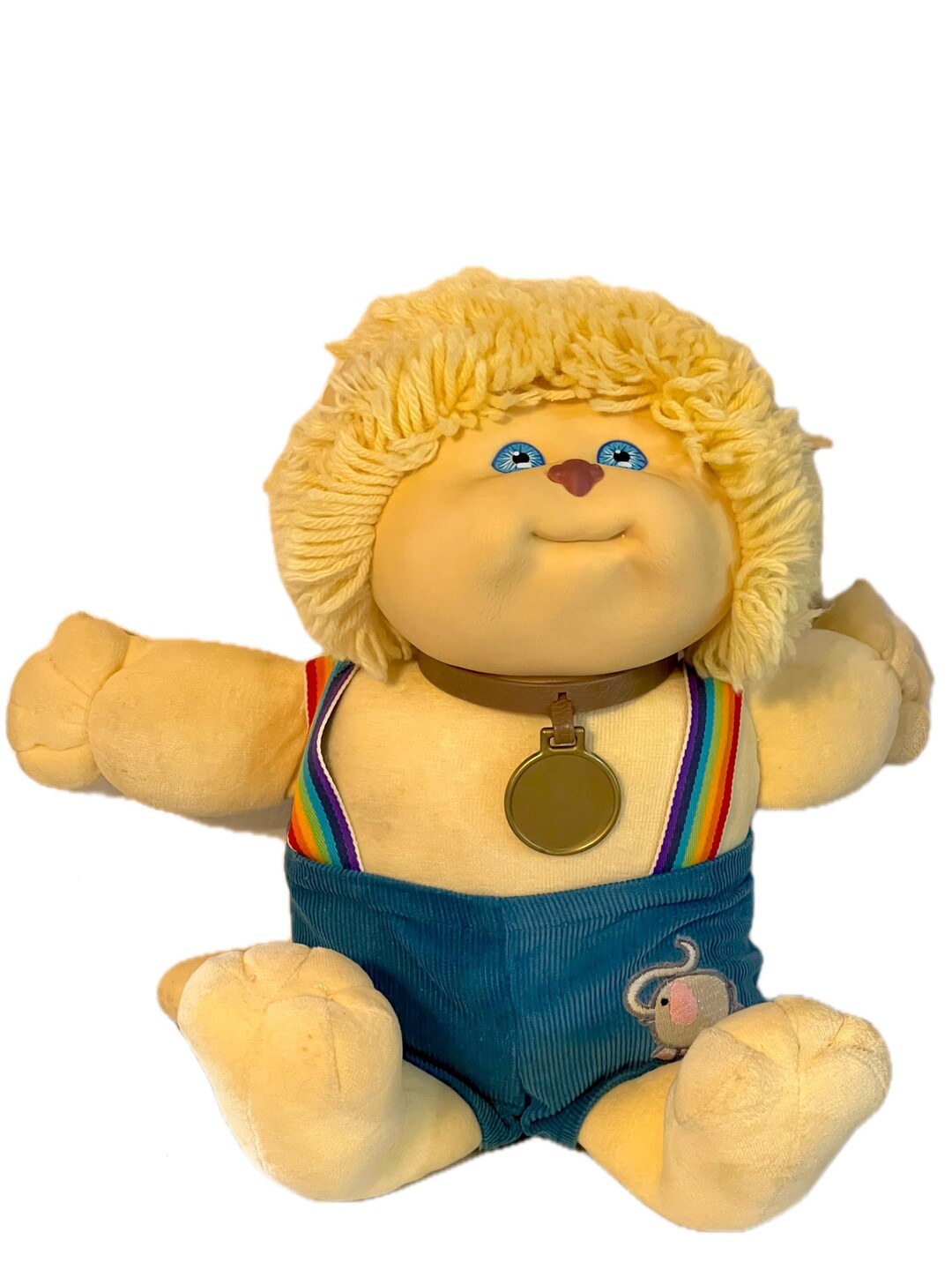 Vintage 1980's Cabbage Patch Kids Pet Koosa Dog or Lion Plush With ...