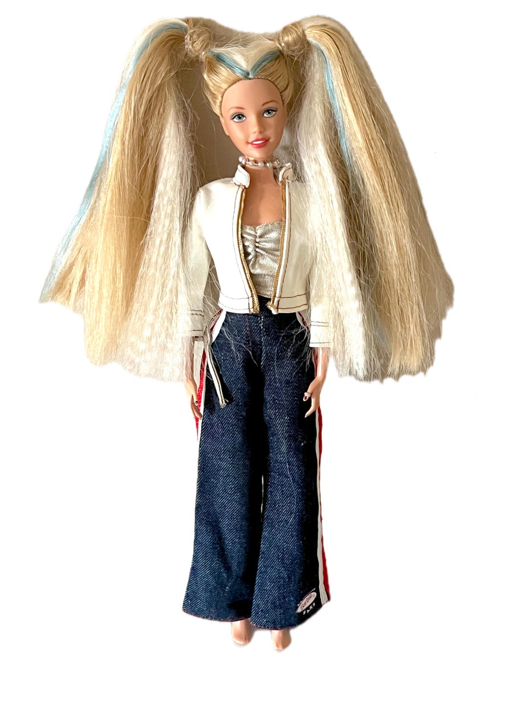 Vintage 1999 90's Mattel Barbie Generation Girl Dance Party Raver Doll ...