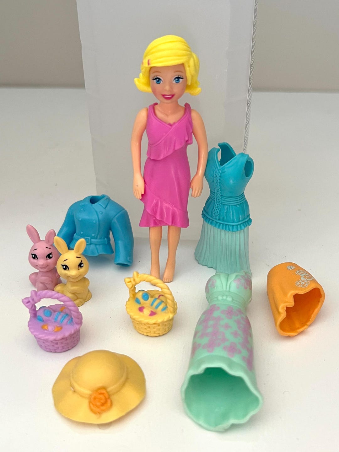 Vintage 2005 Polly Pocket Spring-tastic Basket Easter Doll Playset - Etsy