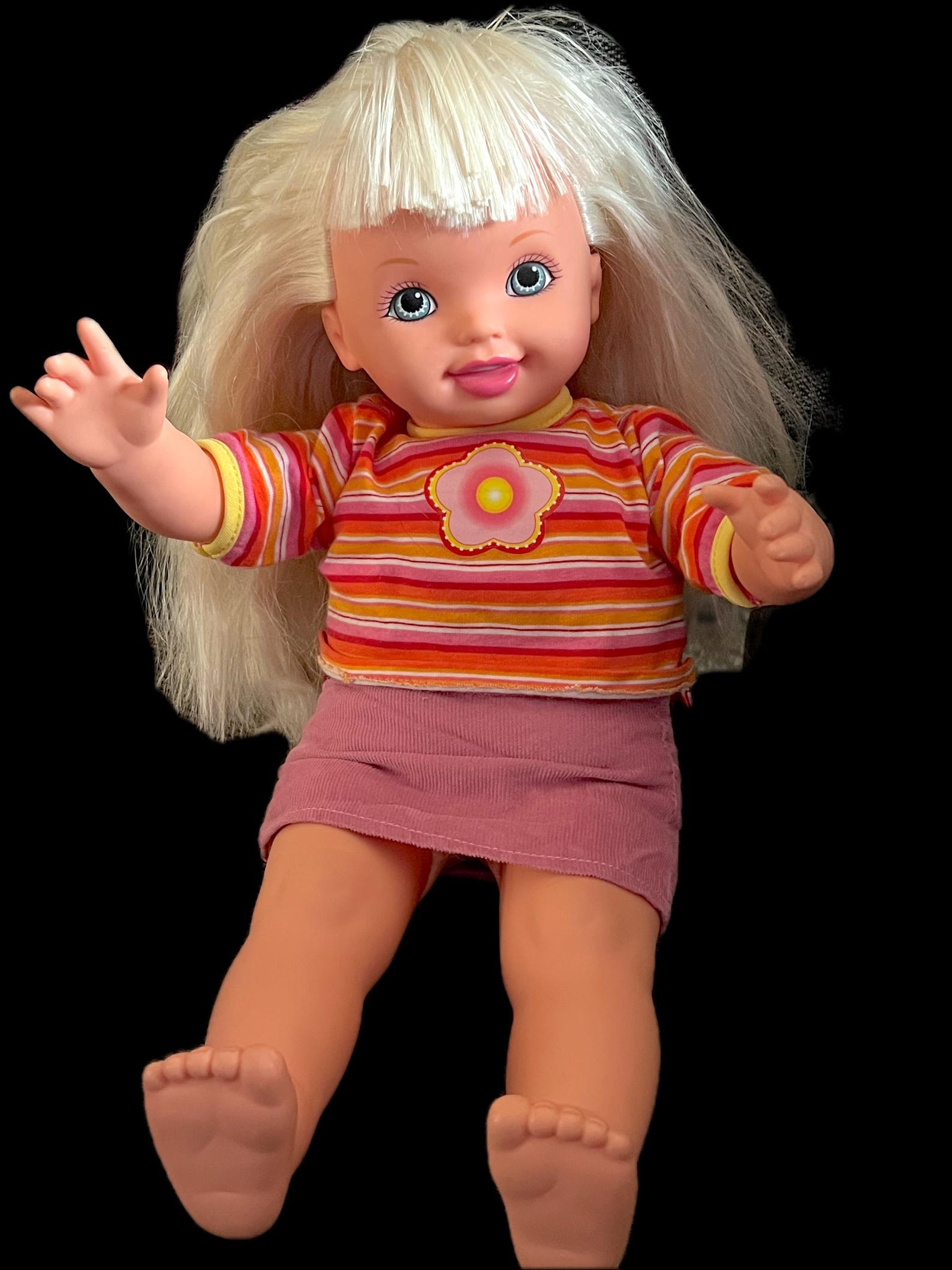 Vintage 2000 Y2K Mattel Barbie Cuddly Soft Kelly Doll Large 16" Body - Etsy