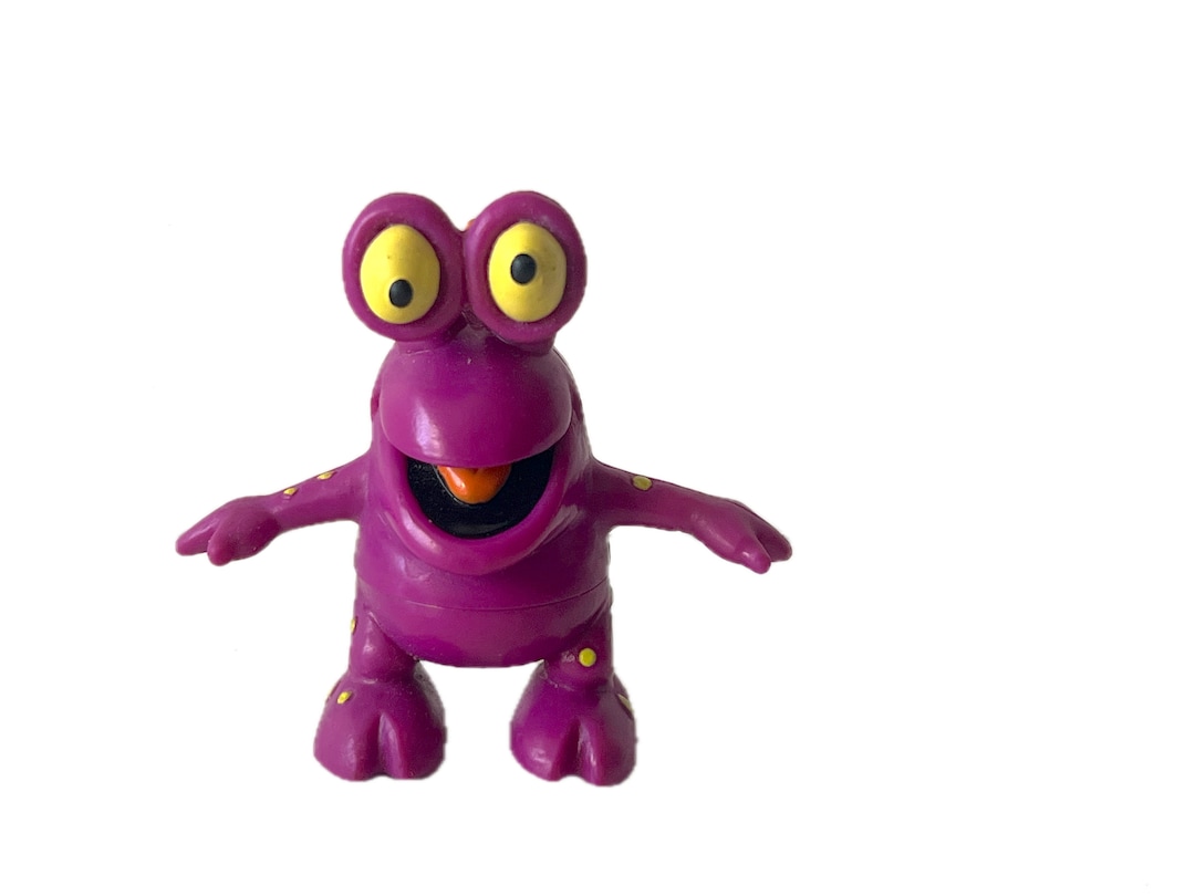 Vintage 1989 80's Wendy's Mix-ups Purple Applause Pvc Alien Toy 2.5 - Etsy