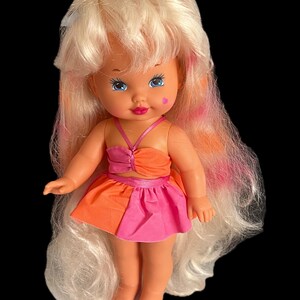 Vintage 1993 90's Mattel Lil Miss Candi Candy Stripes Hair Color ...