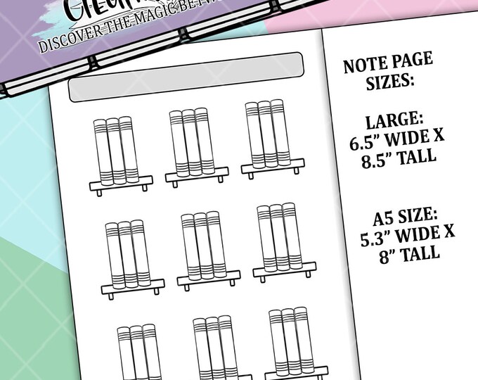 Monthly Wrap up Bullet Journal Note Page Sticker - Etsy