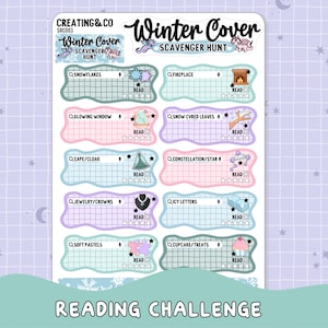 Cover Hunt Reading Challenge - Etsy