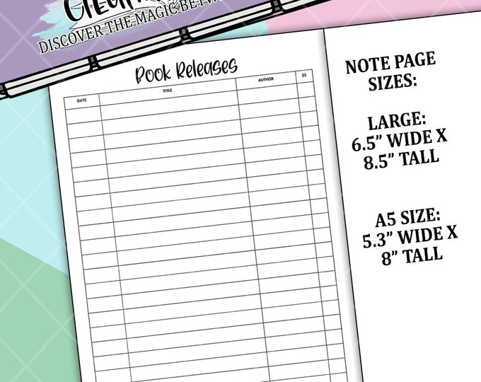 Monthly Wrap up Bullet Journal Note Page Sticker - Etsy