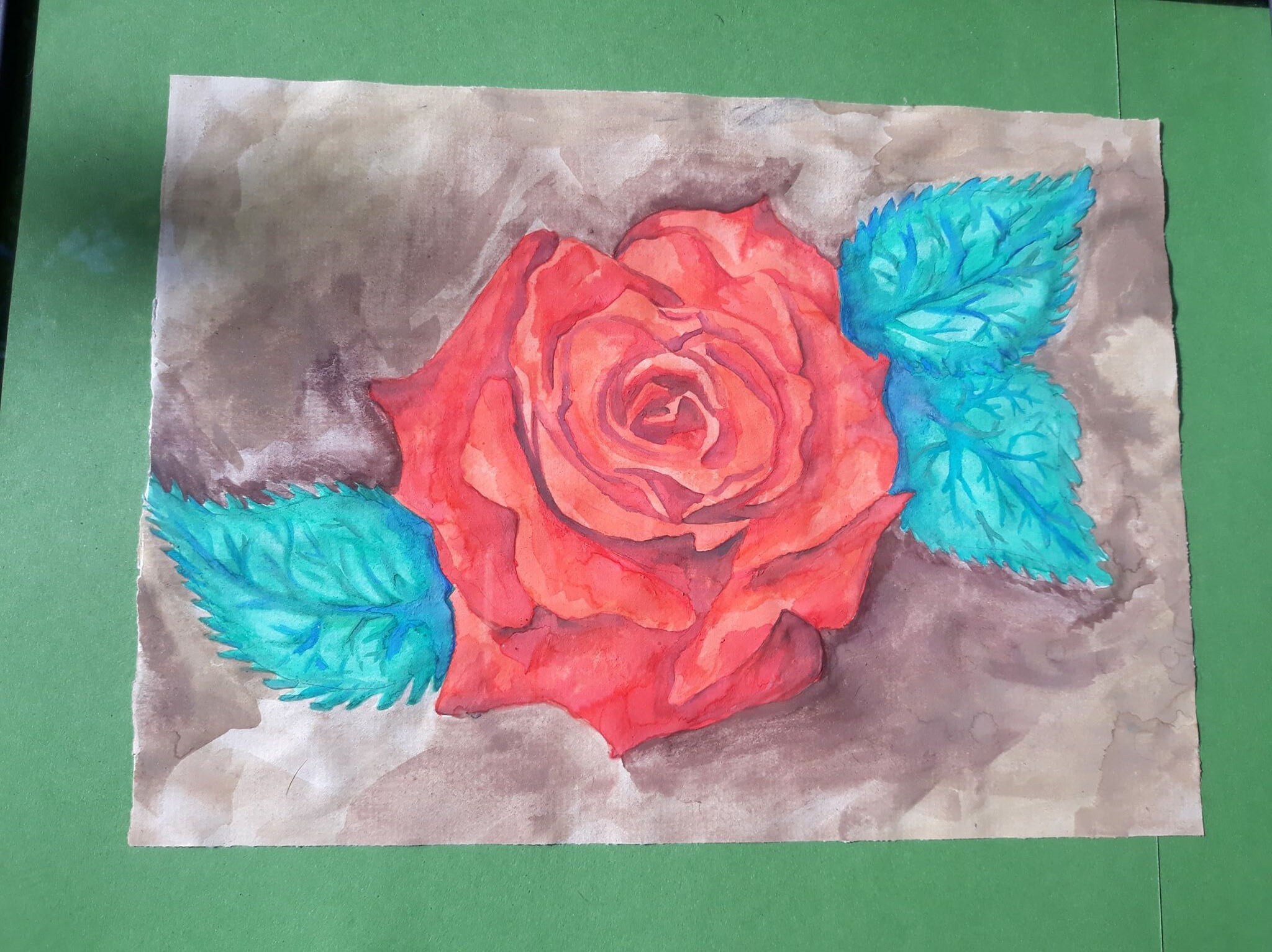 Watercolor Rose Sticker or Magnet; Kids Stickers Laptop Stickers ...