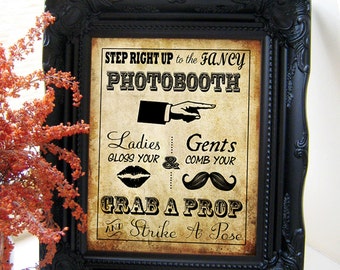 Vintage Wedding Sign | Etsy