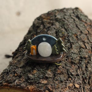 Fox in the Magical Forest Altar Ceramic Fox Wall Decoration Handmade ...