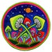 Glowing Magic Mushrooms Patch Fully Blacklight Glowing Design ...