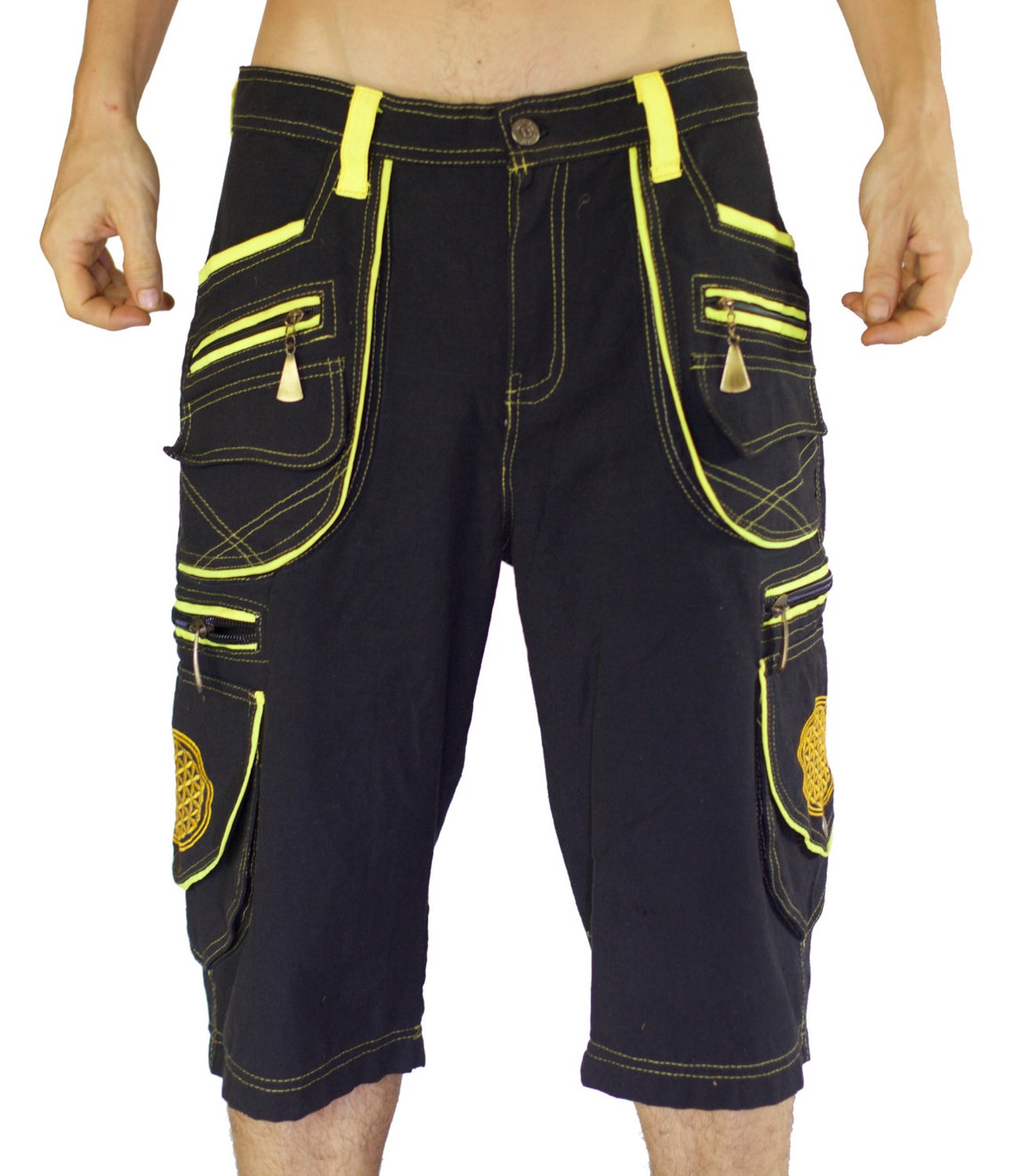 Goa Pant Clamdiggers Many Pockets Made After Order Fully - Etsy