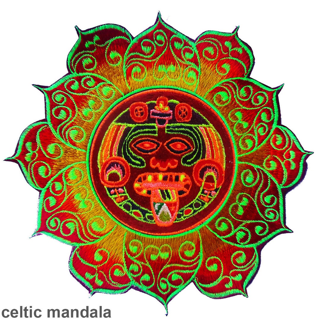 Hofmann 2012 Mandala Patch LSD Red Maya Cult Design - Etsy