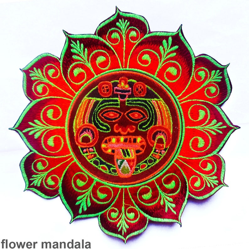 Hofmann 2012 Mandala Patch LSD Red Maya Cult Design - Etsy