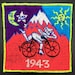 Bicycle Day Patch UV Pink Albert Hofmann 1943 LSD Psychedelic - Etsy