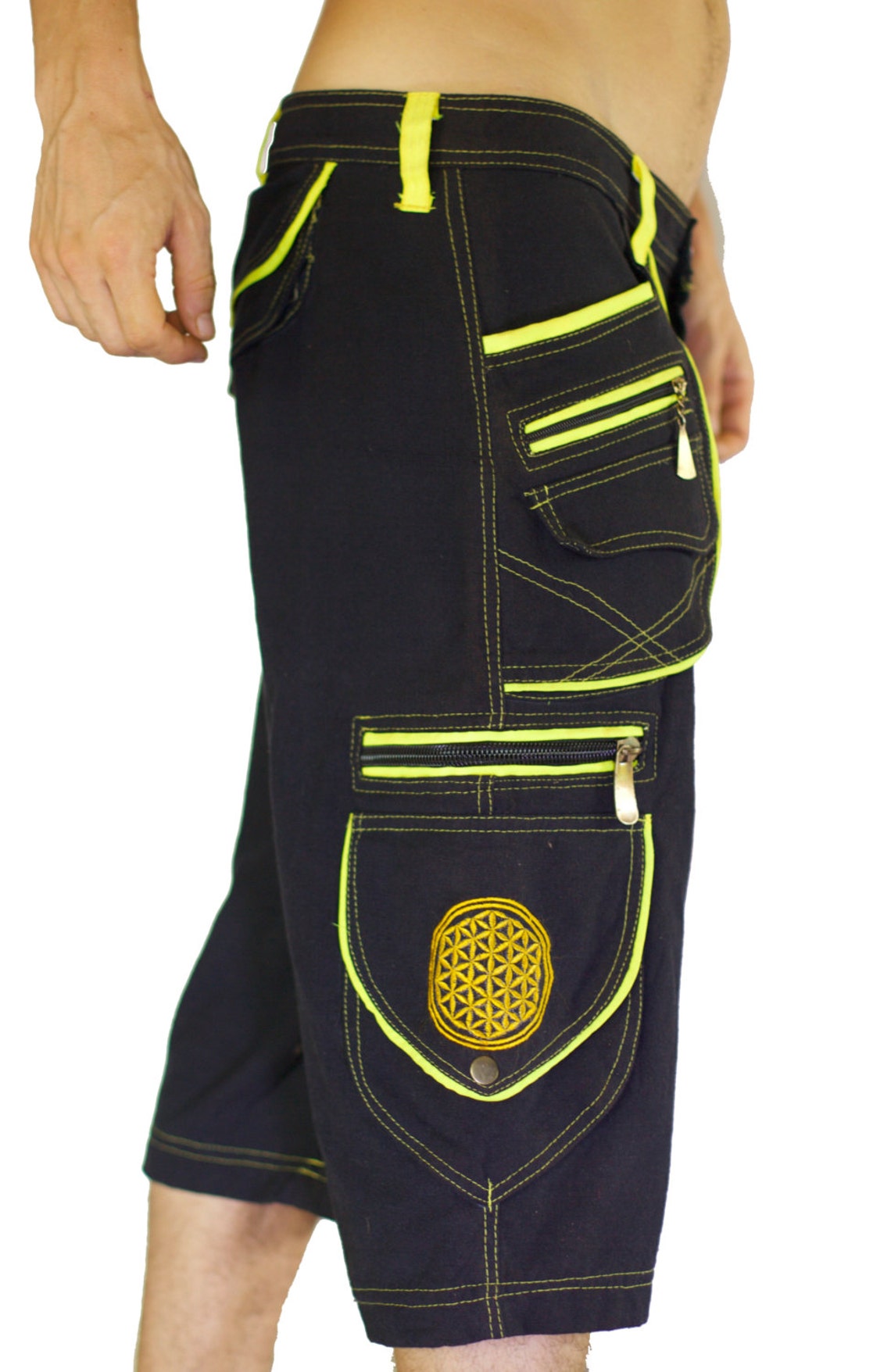 Goa Pant Clamdiggers Many Pockets Made After Order Fully - Etsy