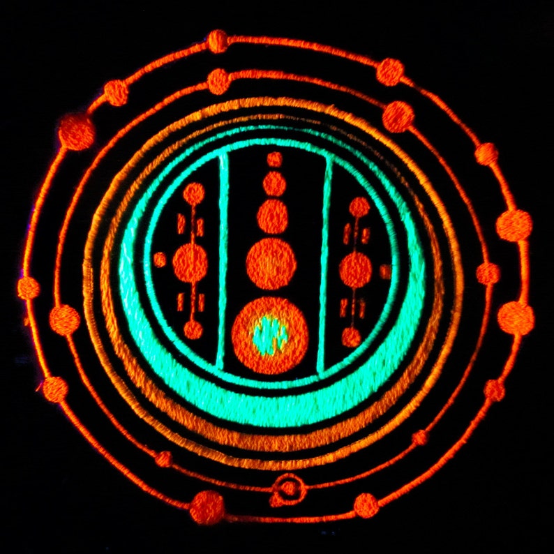 Galactic Federation Crop Circle Patch - Etsy