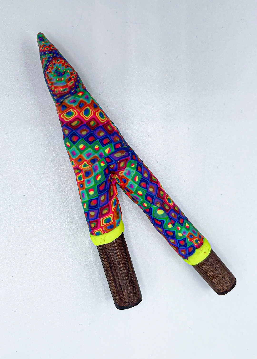 Colorful Kuripe Rapè Self Applicator Traditional Praying Tool Handmade ...