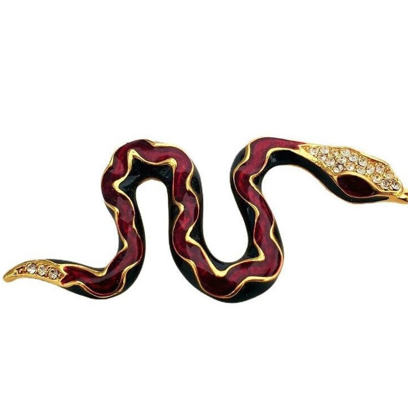 Snake Brooch - Etsy