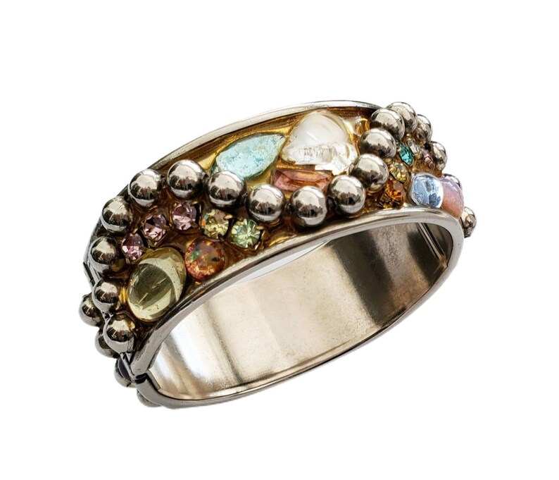 Vintage FERNELLA'S NYC Jools Multi-colored Rhinestone and - Etsy