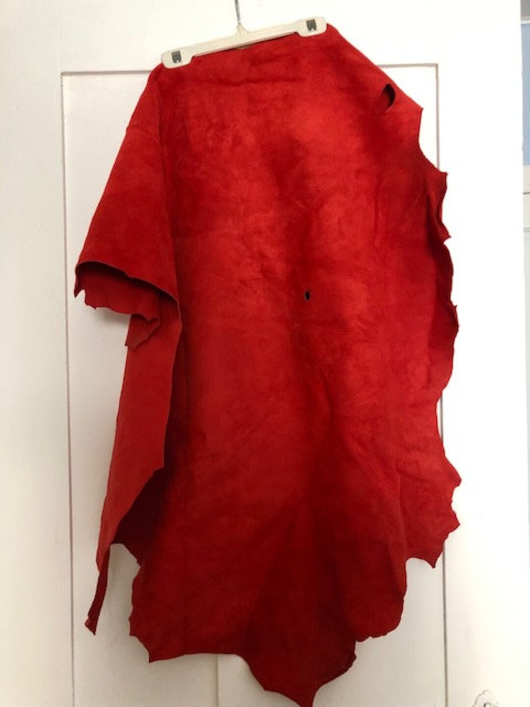 Vintage 60s Orangy Red Soft Authentic Suade SEE DESCRIPTION - Etsy