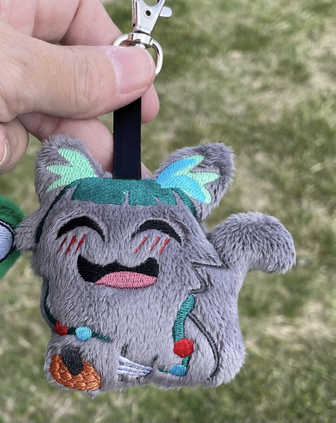 ITH Meow Mao Plush Keychain Digital File - Etsy