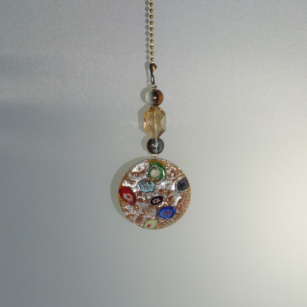 Glass Fan Pull - Etsy