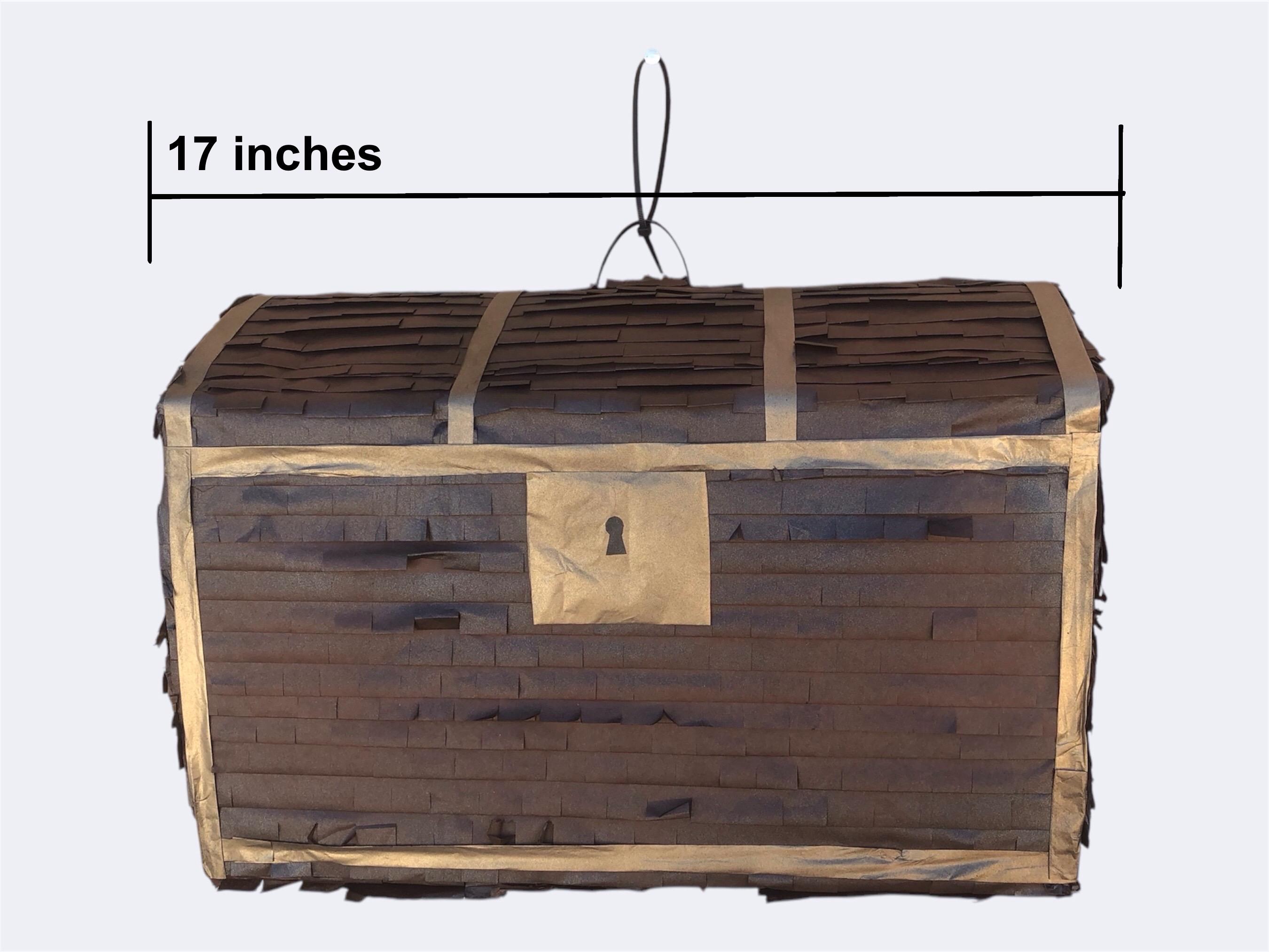 Treasure Chest Piñata - Pirate Mermaid Birthday Pinata - Etsy