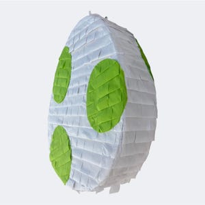 Yoshi Egg Pinata - Super Mario Birthday Pinata - Etsy