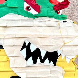 Bowser Piñata- Mario Birthday Pinata - Etsy