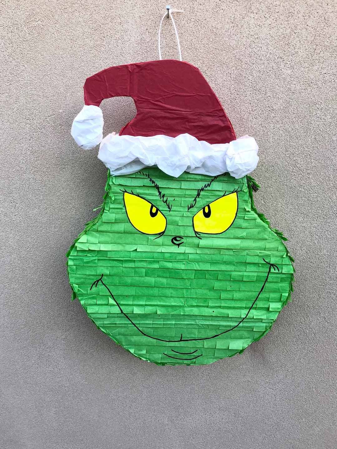 The Grinch Piñata Christmas Party Pinata - Etsy UK