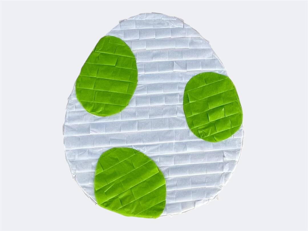 Yoshi Egg Pinata - Super Mario Birthday Pinata - Etsy