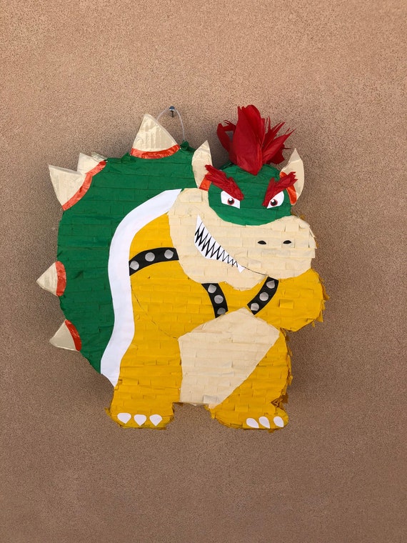 Bowser Piñata Mario Birthday Pinata - Etsy