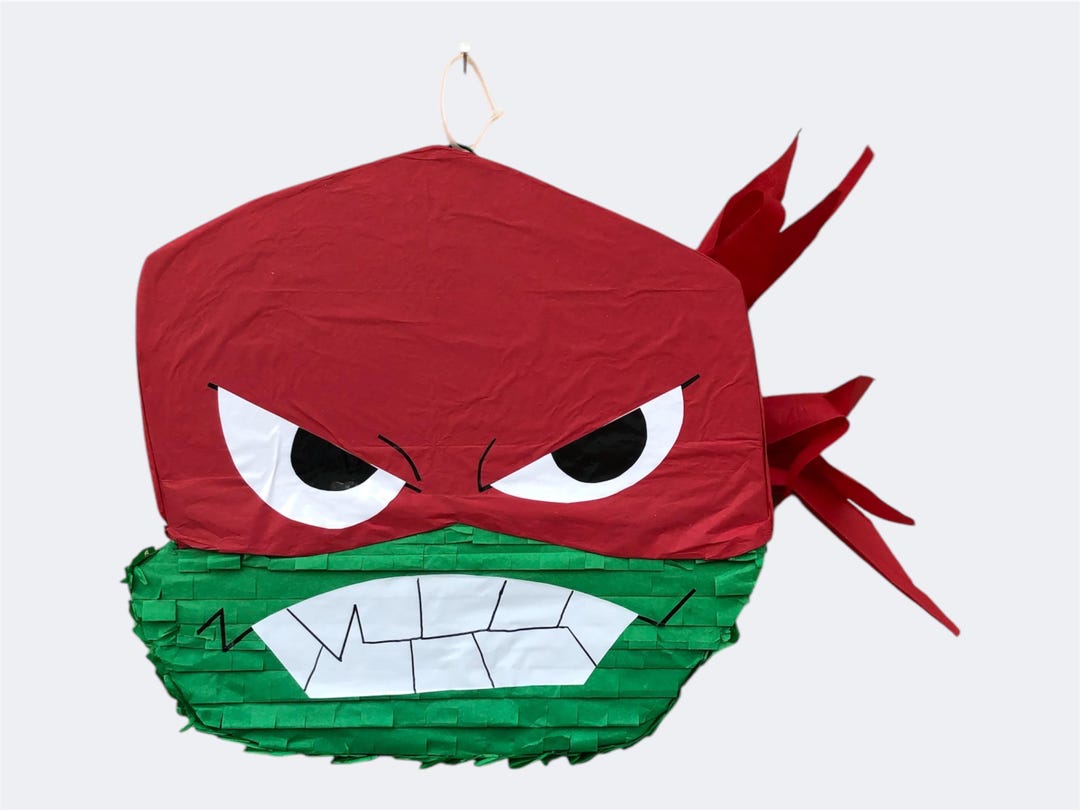 Ninja Turtle Piñata - Rise of the Ninja Turtles - Etsy